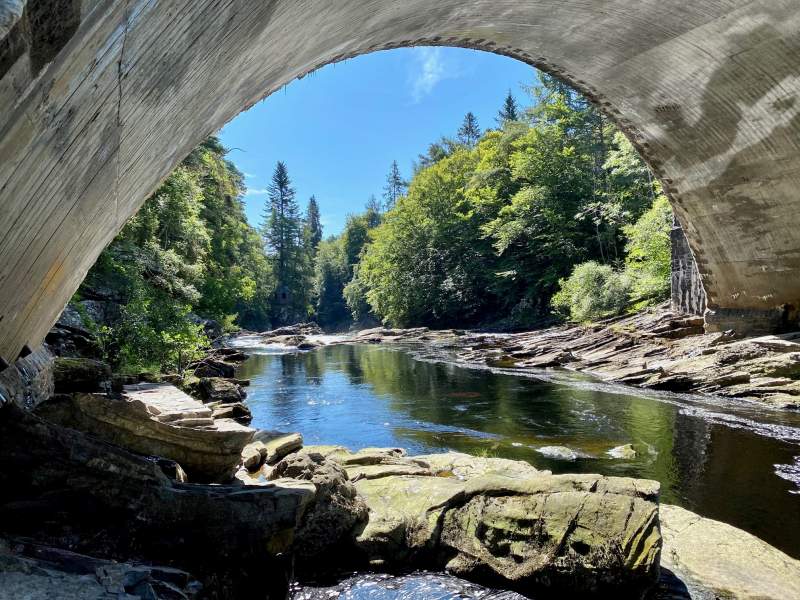 Invermoriston Bridge and Falls | Visit Inverness Loch Ness